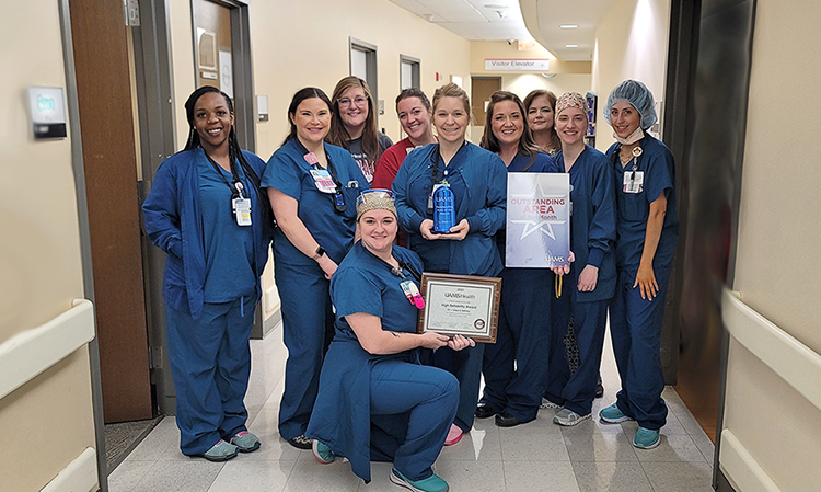 Outstanding Area of the Month for April, 2023 | UAMS Health